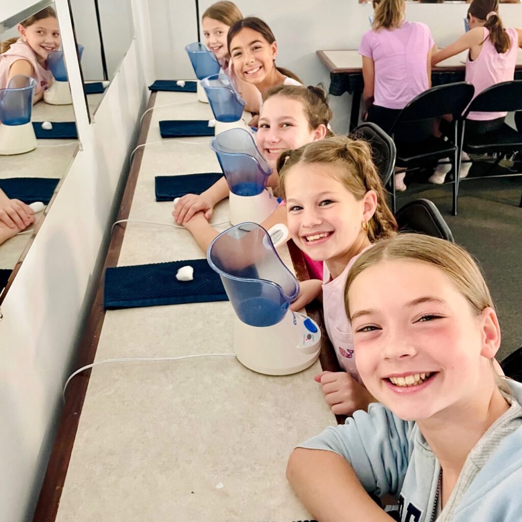 Girl Scout Facial Sauanas Older girls - Fearless Focus Program